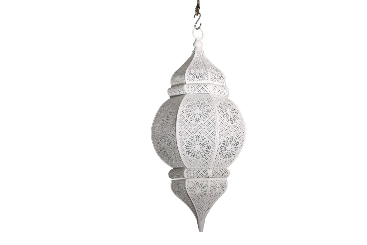 Amina Indian Hanging Lantern - Taj Mahal Tents
